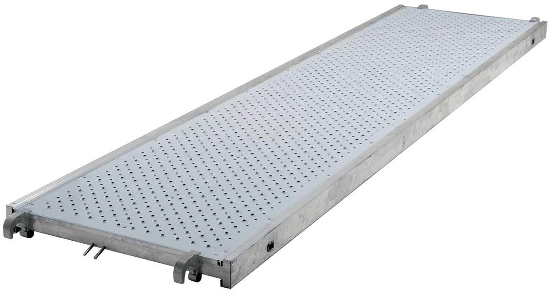 Plateau d'échafaudage alu de 3.00 x 0.73m - 4010351 | Bricoman