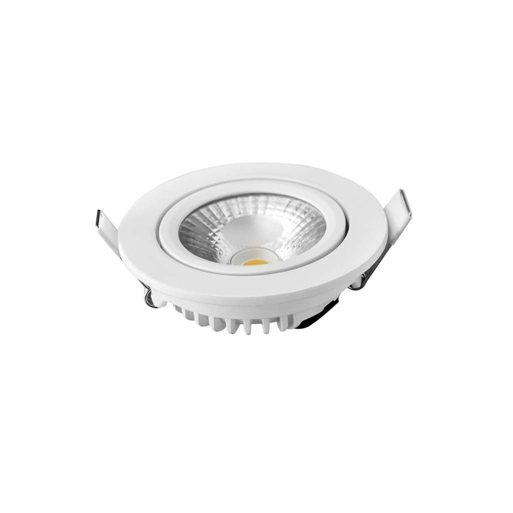 Spot Encastrable 8W LED équivalent 70W - Blanc du Jour 6000K | Leroy Merlin