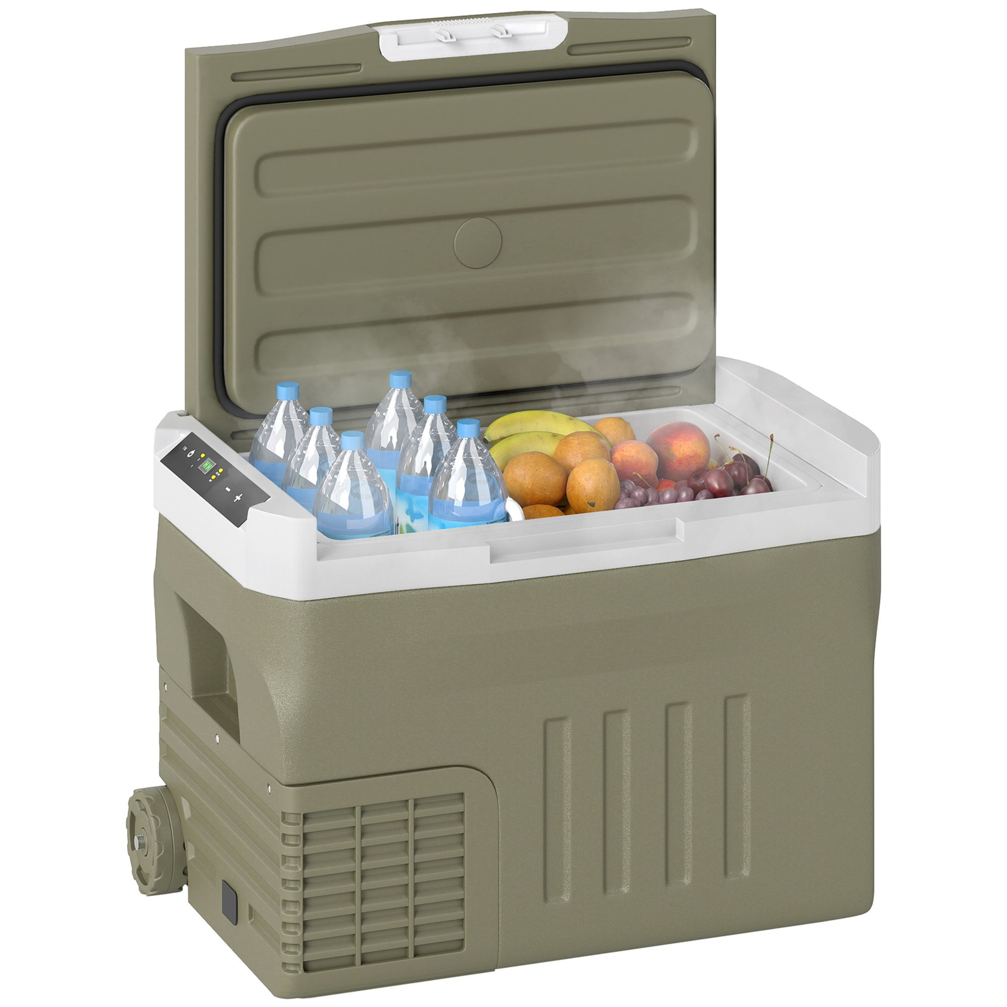 Nevera Portátil Outsunny Plástico, Aluminio Verde 61x39x41.5 cm | Leroy ...