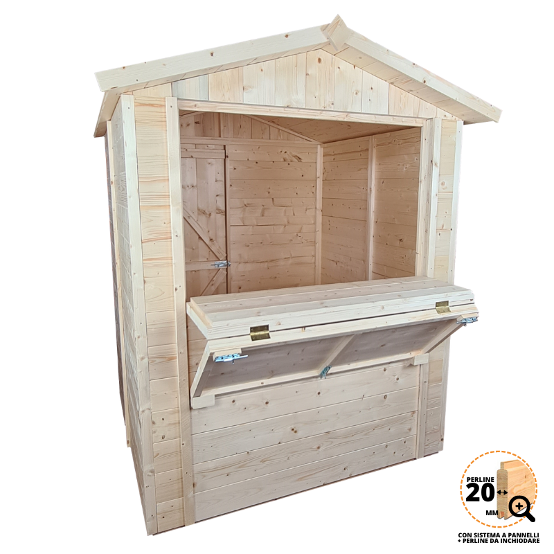 Chiosco 172 X 174 Cm In Legno | Leroy Merlin