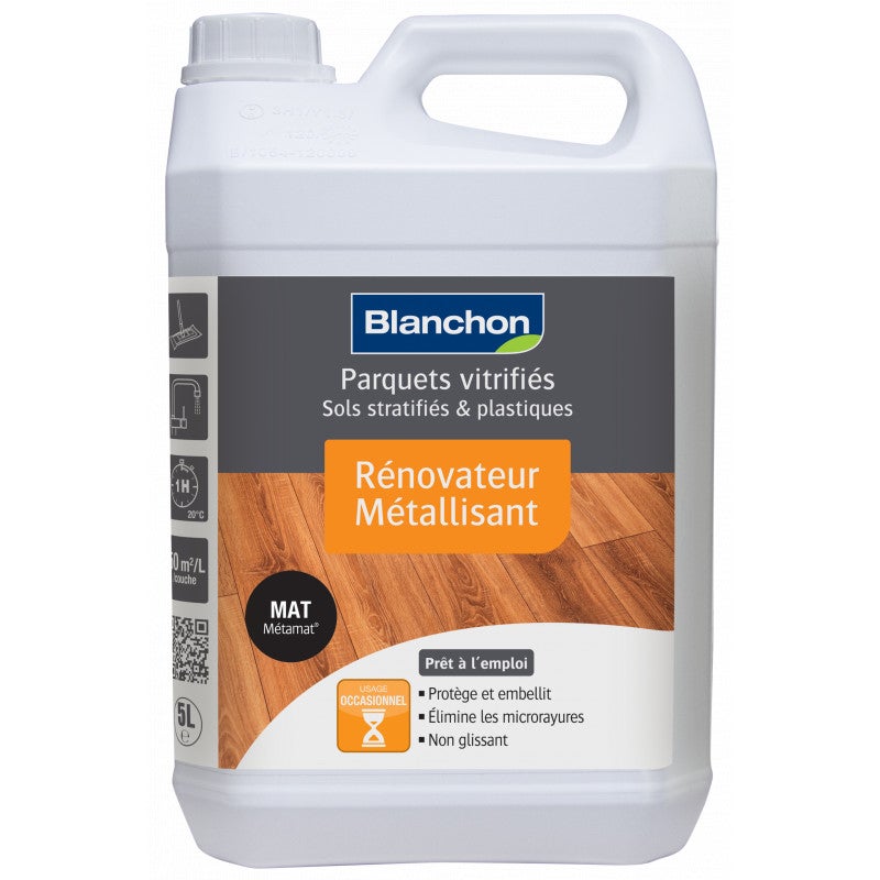 Rénovateur métallisant Mat - METAMAT Blanchon 5L | Leroy Merlin