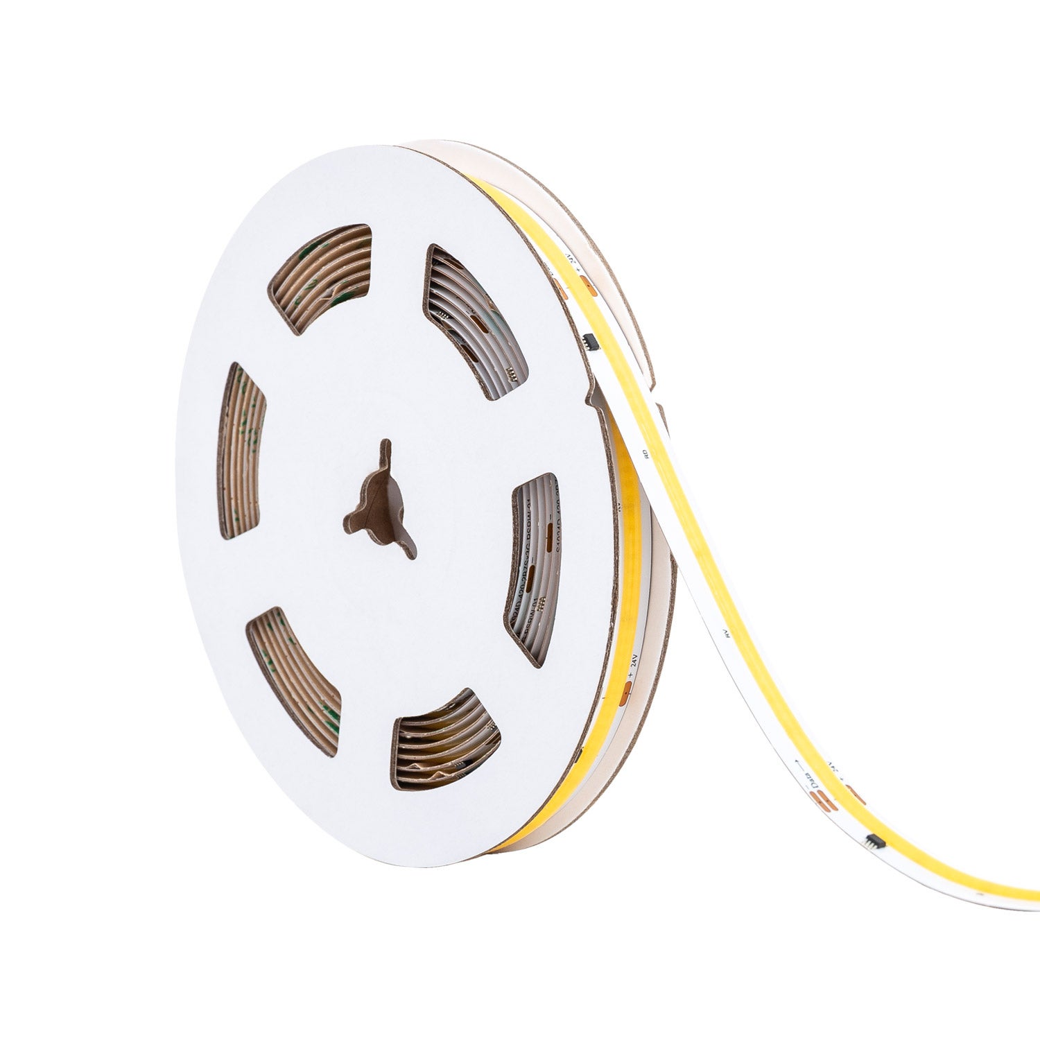Ruban LED Digital SPI 24V Monochrome COB 420 LED/m 5m Largeur 10mm ...