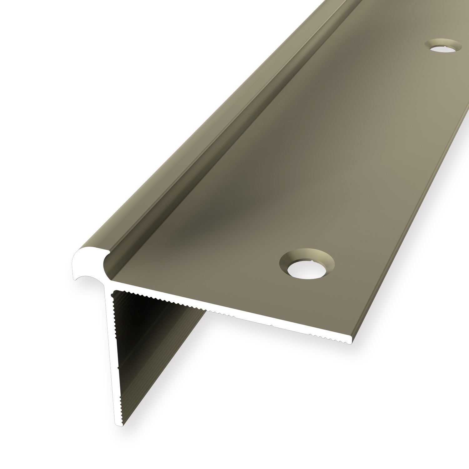Profilé de bord d'escalier 32 x 42 mm Profilé d'angle en aluminium ...