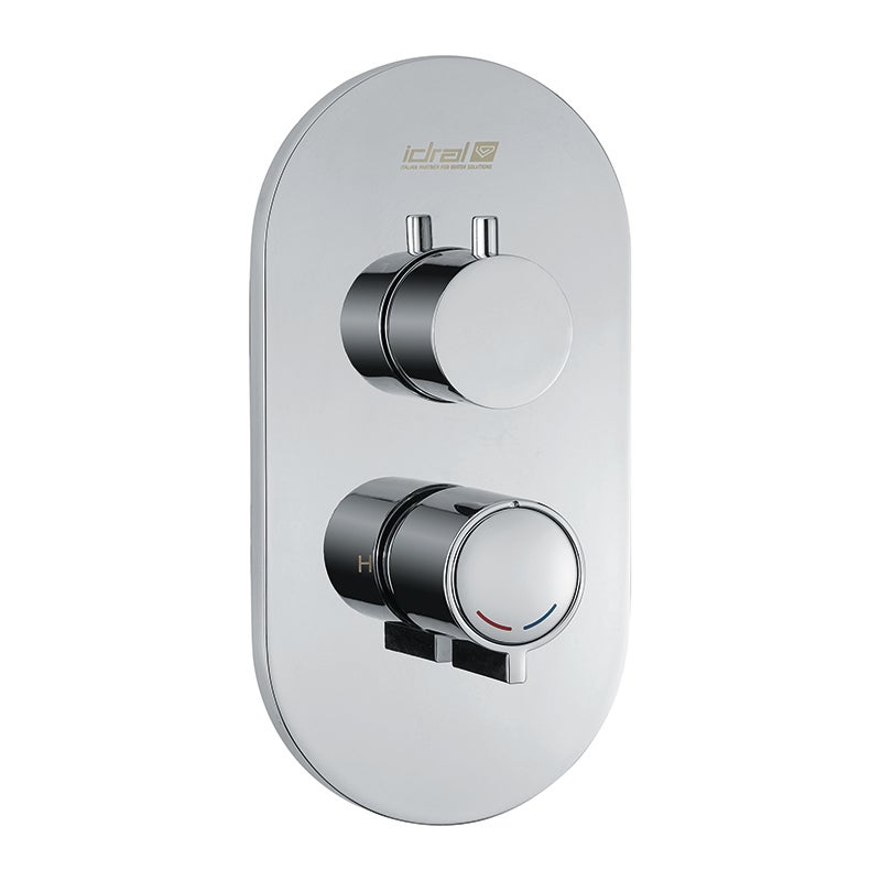 Série 700 Mitigeur de douche mural encastré à commande temporisée avec ...