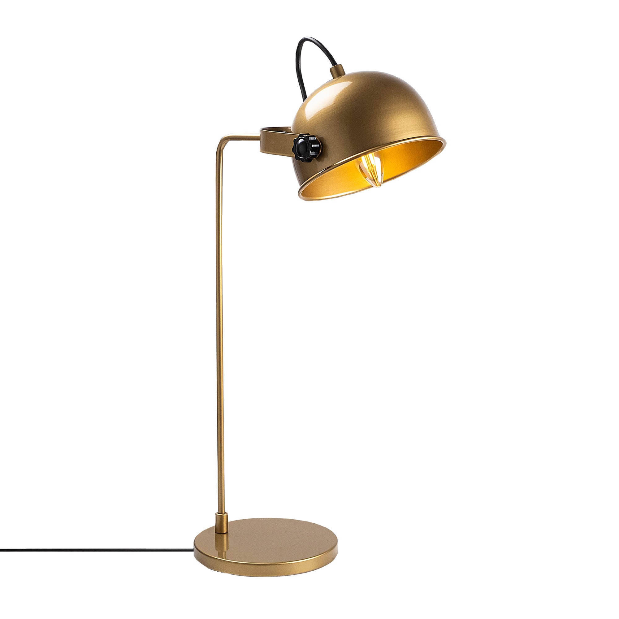 Lampe à poser - Gold, 32x30x60, 32x30x60 | Leroy Merlin