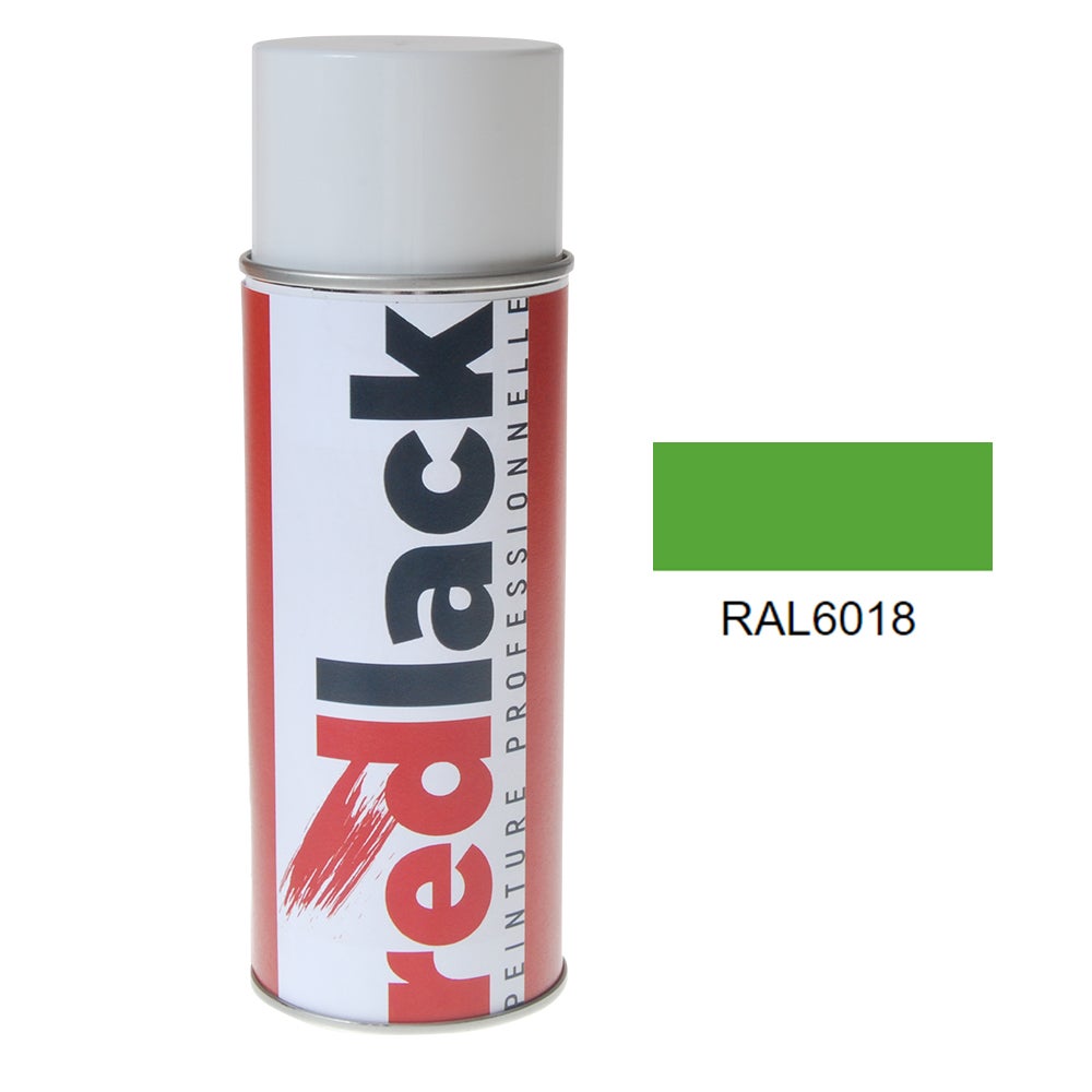 Redlack Pintura aerosol RAL 6018 Brillante multisuperficie | Leroy Merlin