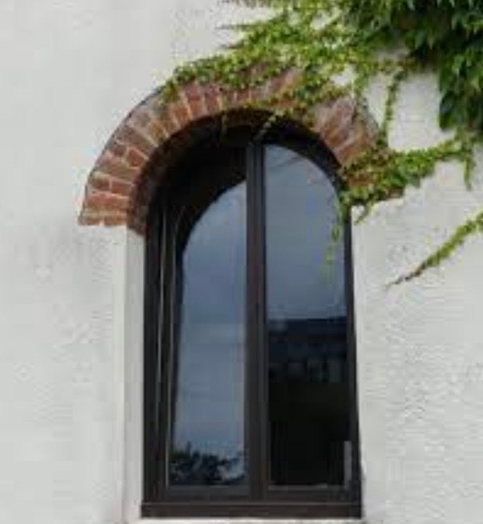 Fenêtre Aluminium avec 1 ventail ouvrant RAL 7016 ( L.: 140 cm x H ...