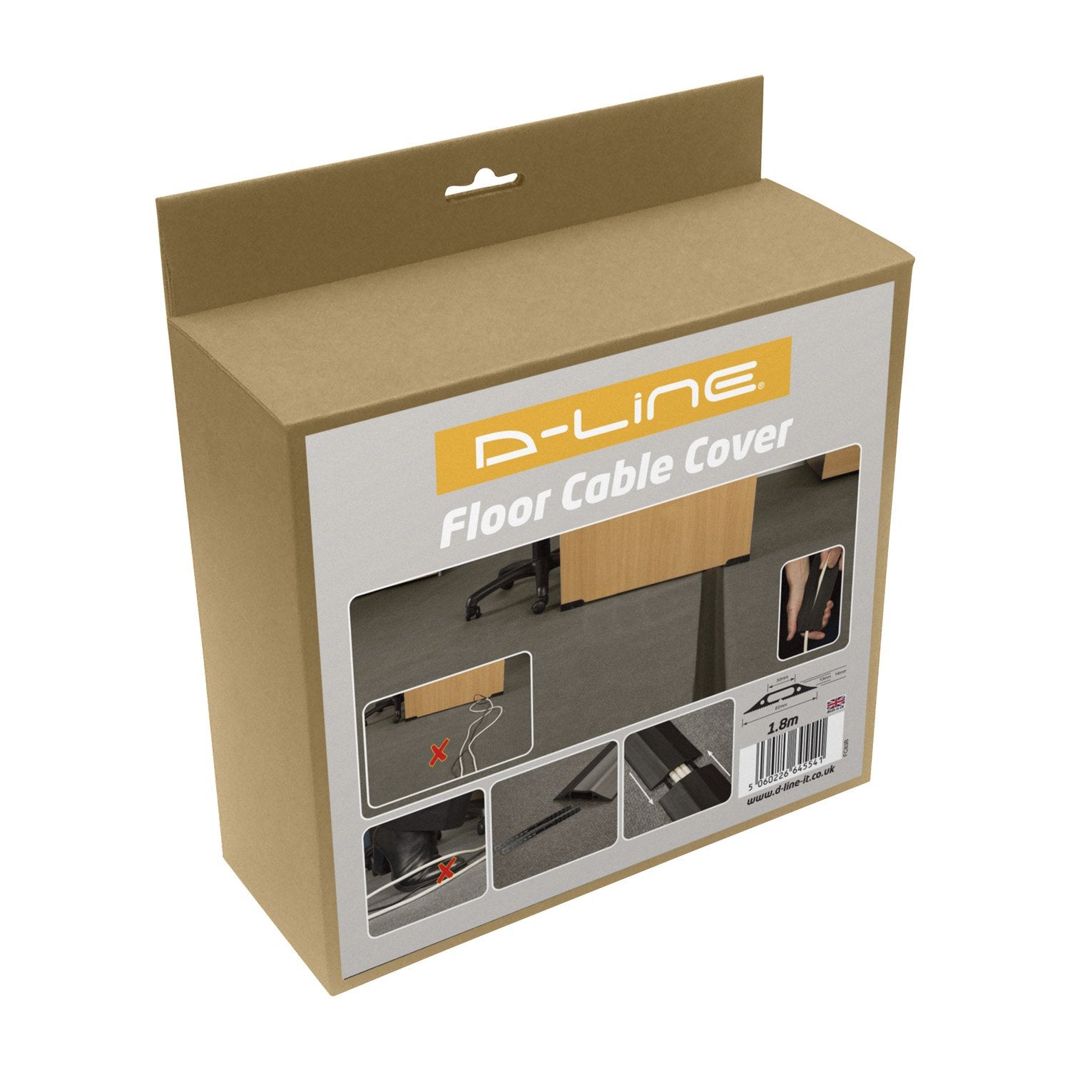 D-Line FC83B Canalina Pavimento, Canalette Elettriche, Passacavi ...