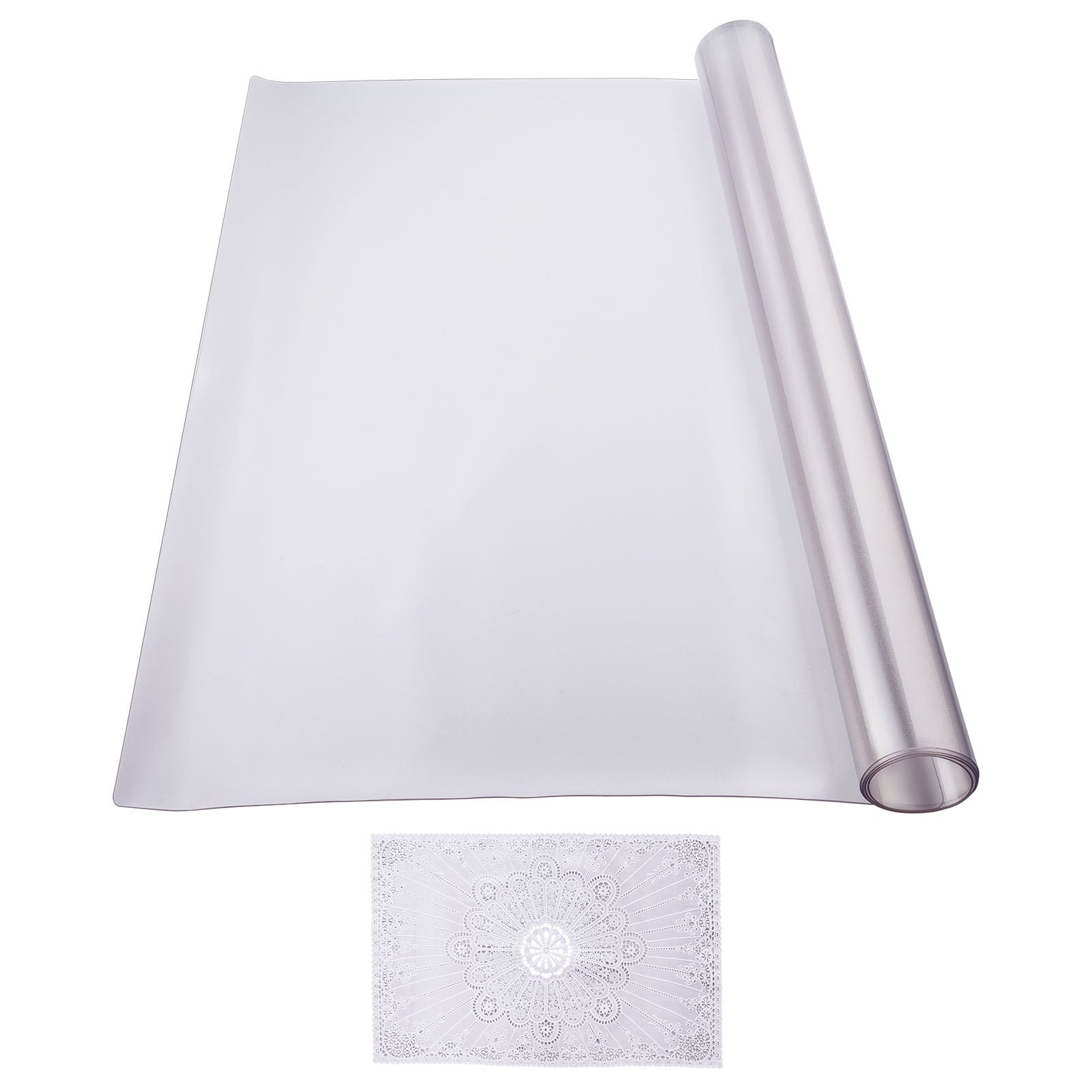Protection de table plastique SucceBuy 61 x 122 cm,1,5 mm épaisseur ...