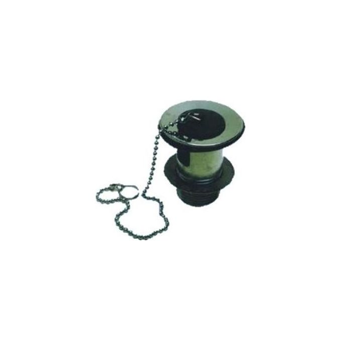 Piletta Ott. Crom. C/tappo E Catena Gr. 11/4 Amaflex Pz 2,0 | Leroy Merlin