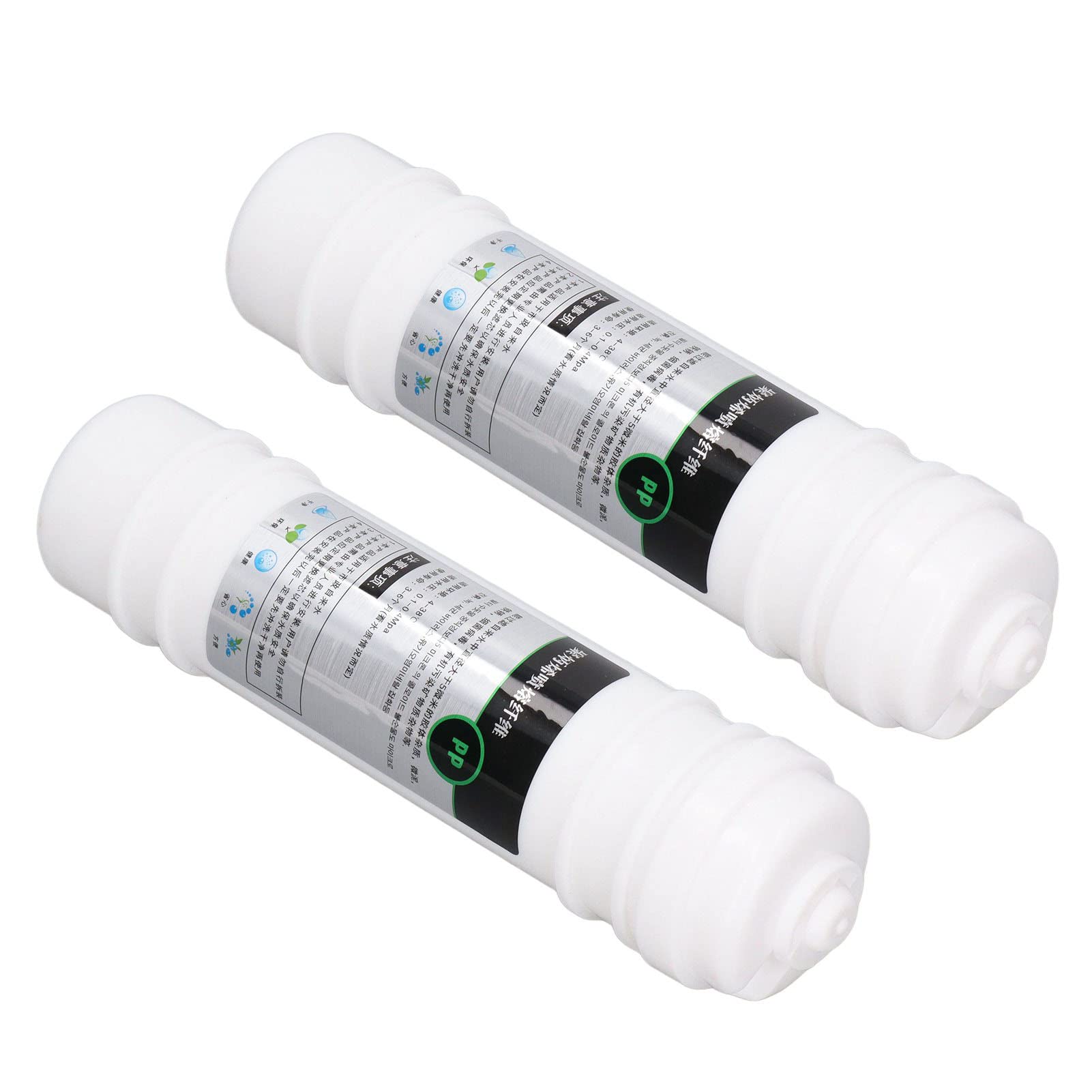 Lot de 2 filtres purificateurs d'eau 10 pouces en coton PP à connexion rapide, filtre de ...