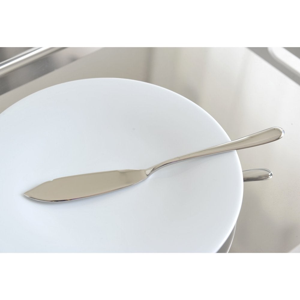 Alessi LCD01/18 Caccia Coltello da Pesce in Acciaio Lucido, Set da 6 ...