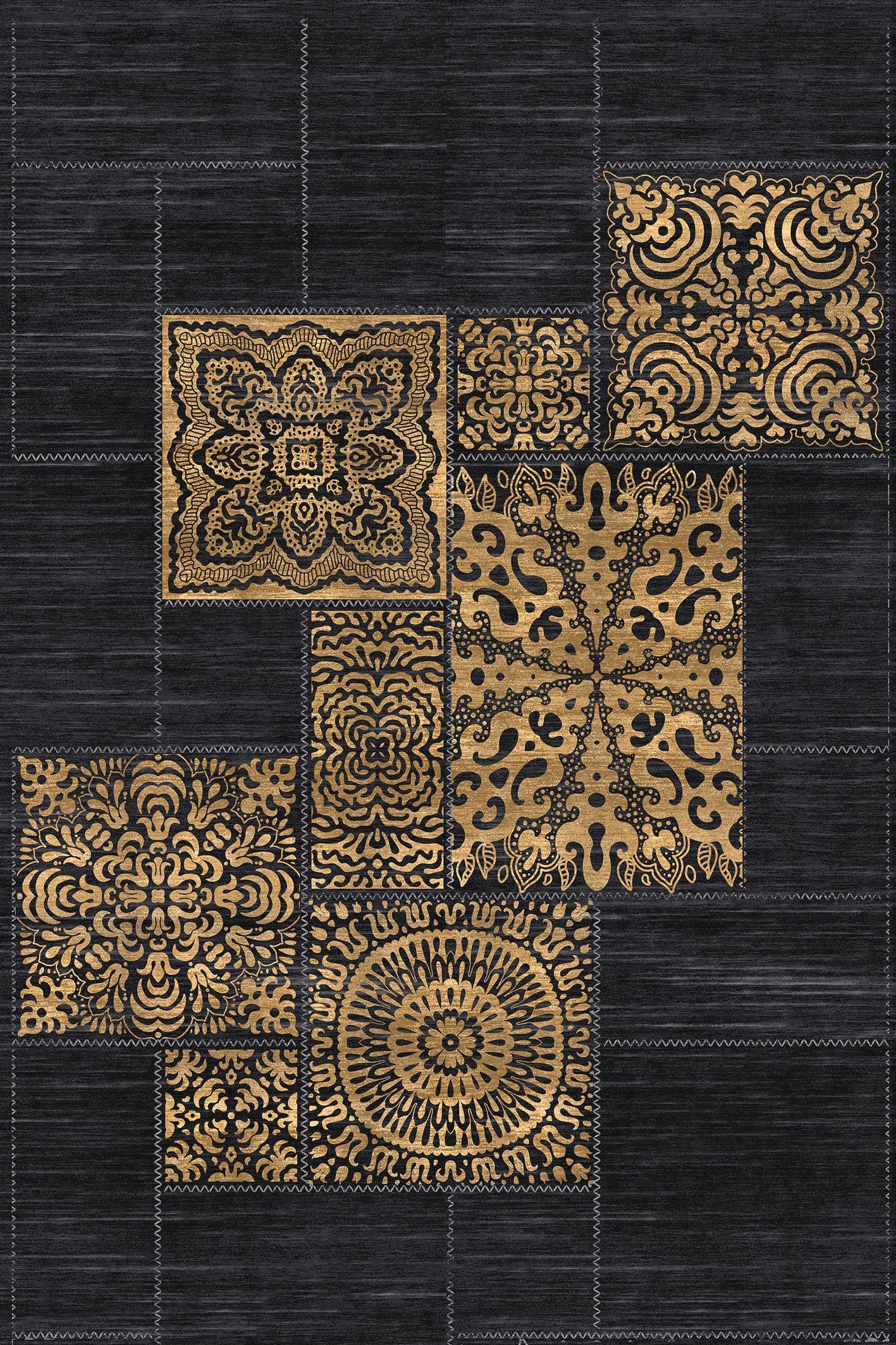 Alfombra lavable salón Mosaic | Leroy Merlin