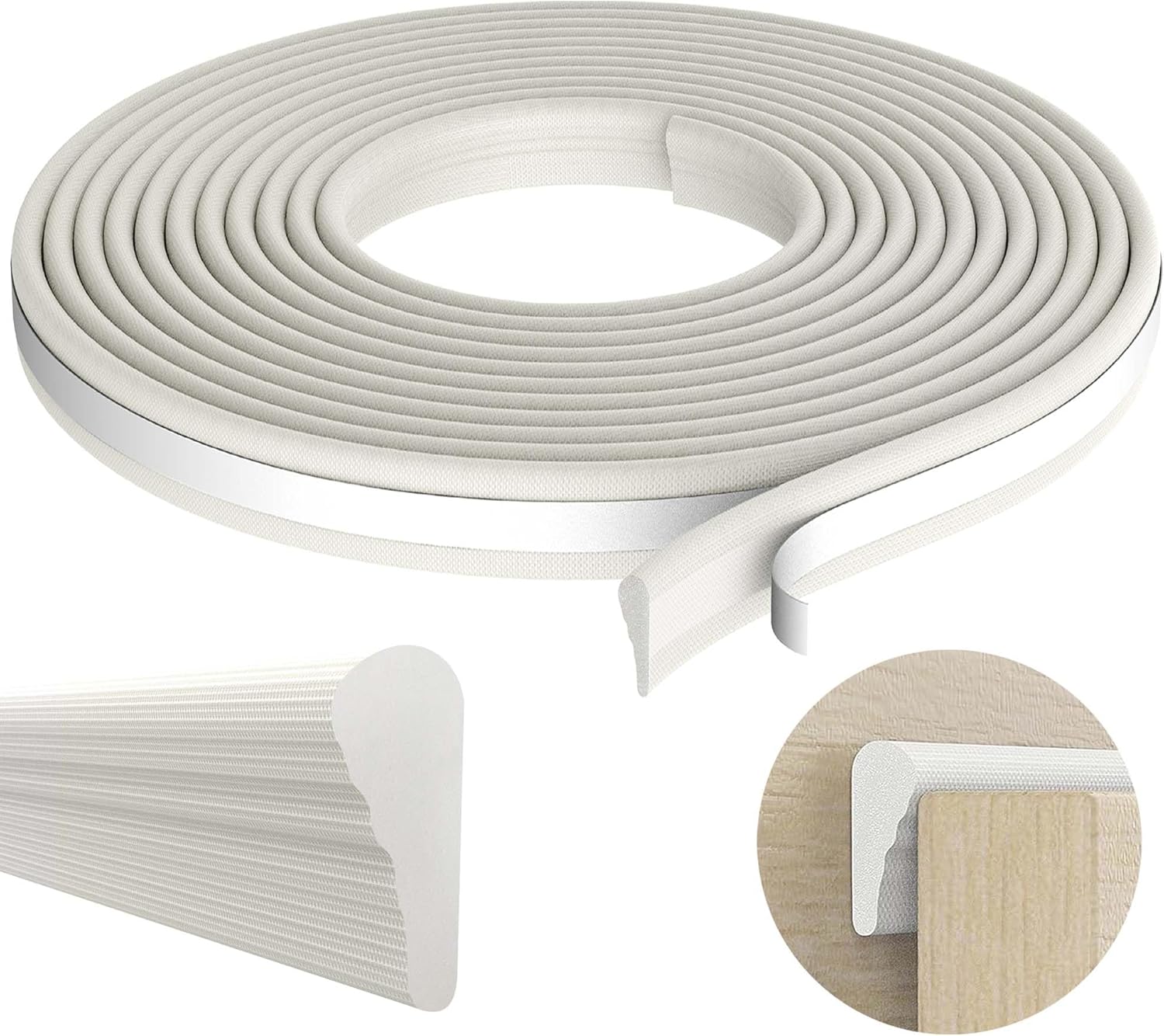 Joint d'étanchéité en mousse polyuréthane autocollante en forme de coin ...