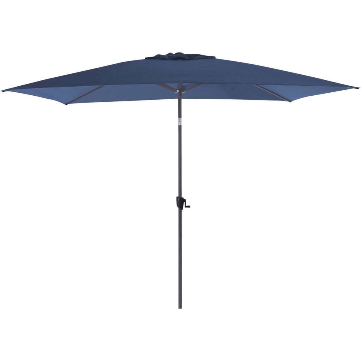 Parasol terrasse inclinable 3x2 m gris et bleu Proloisirs | Leroy Merlin