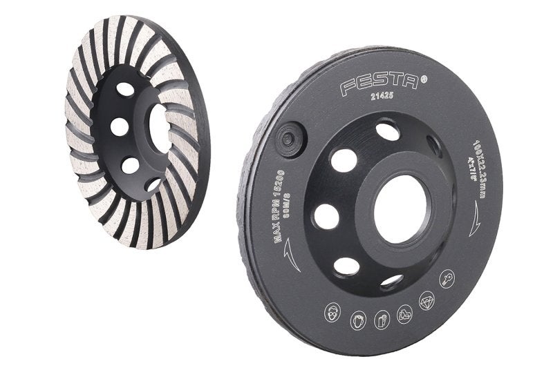 Disque de meulage diamant pour béton, Ø100mm | Leroy Merlin