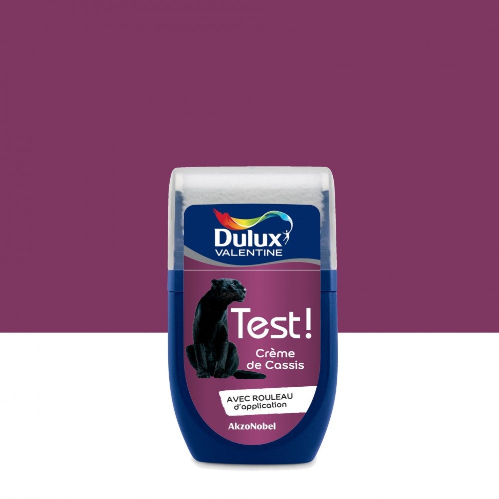 Tester de pintura crema color satinado creme de cassis 30 mL - DULUX ...