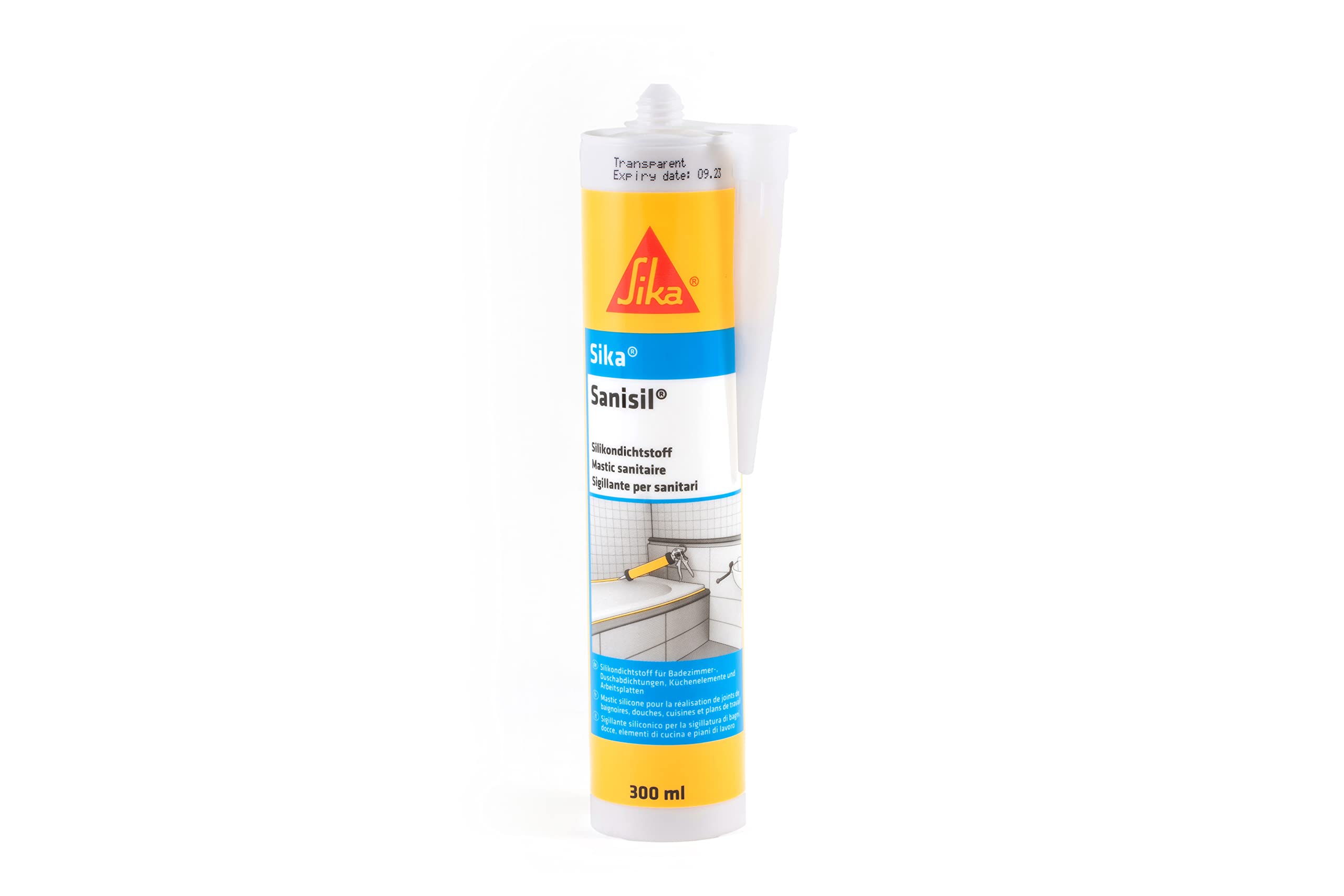 SILICONA SANISIL MARCA SIKA | Leroy Merlin