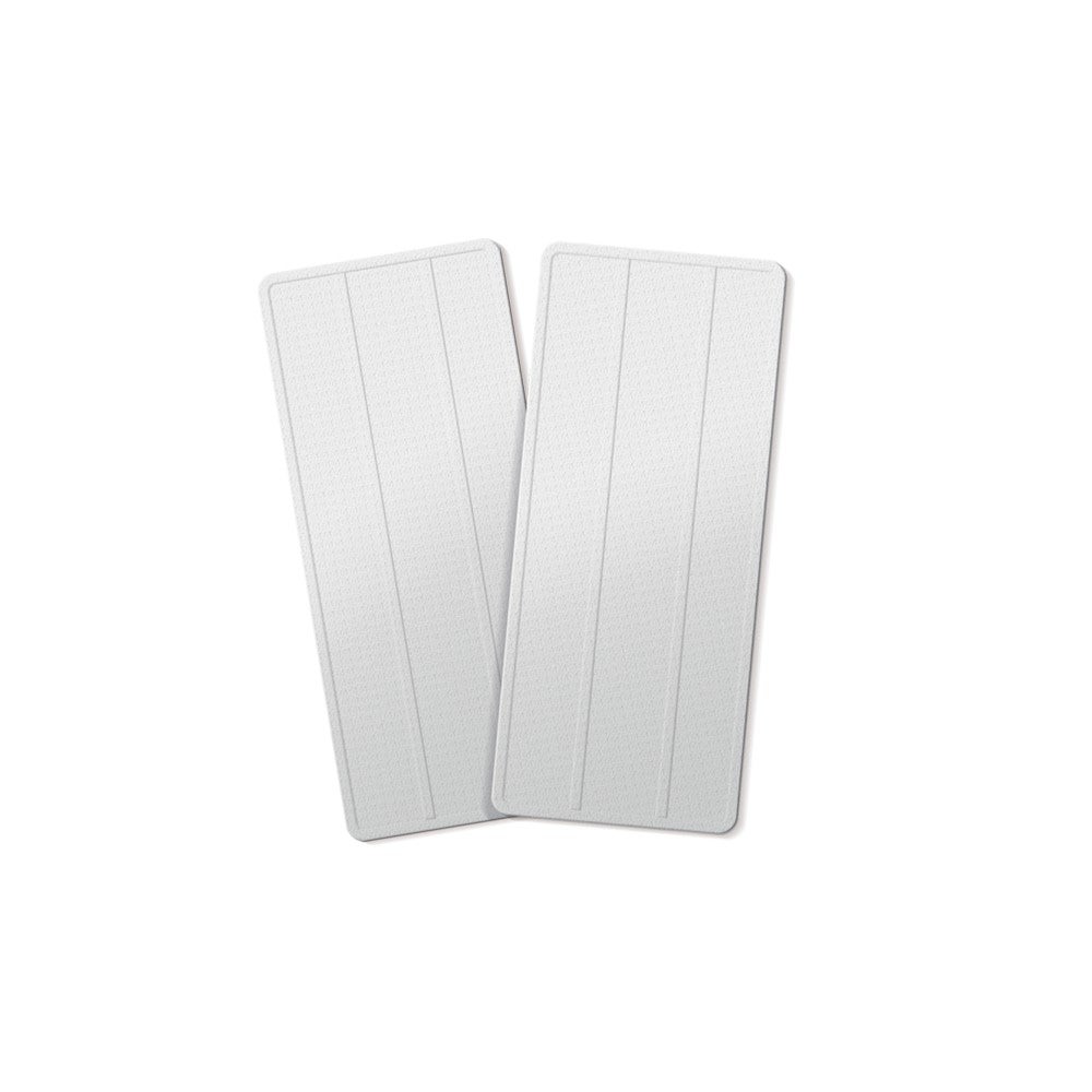 Recharge 2 lingettes microfibre réutilisables pour balai serpillère ...