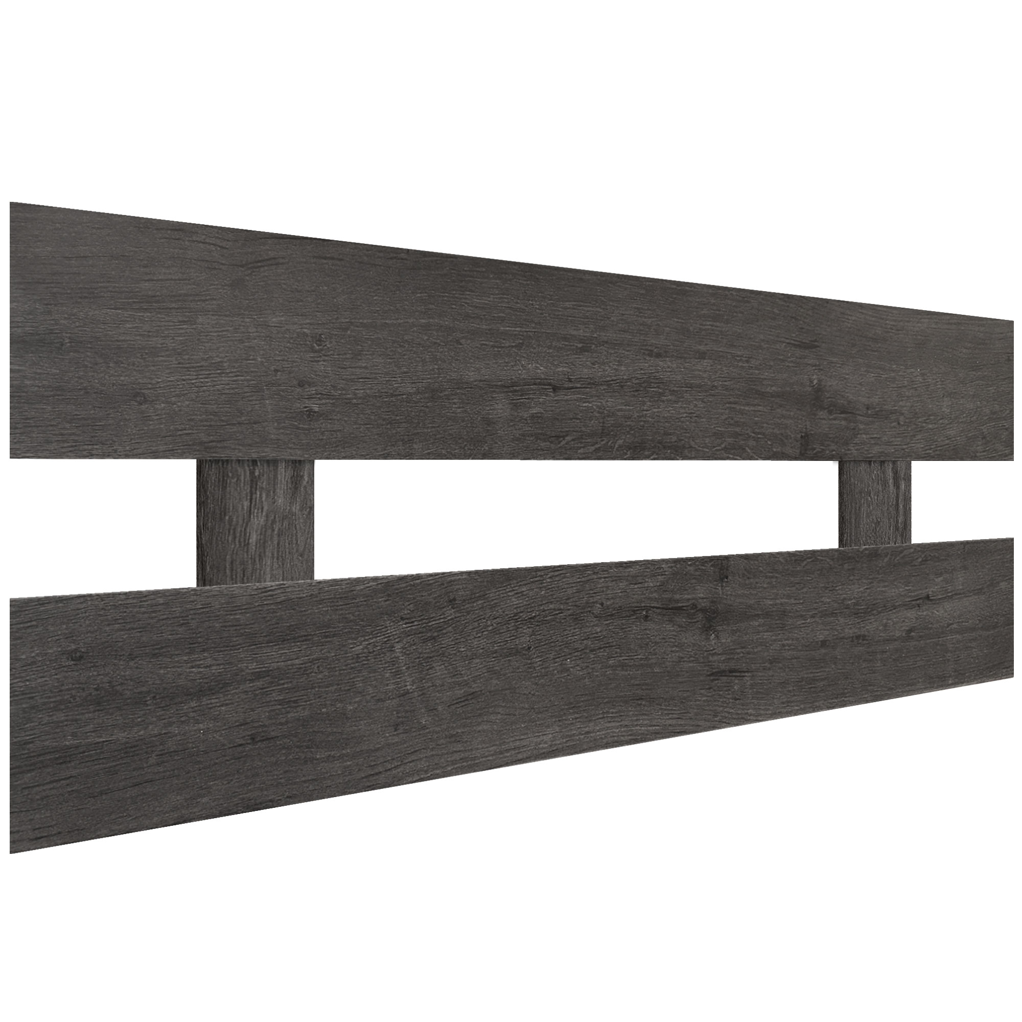 DHOME Tête de Lit en Bois Recyclé DM Horizontal Style Clôture Lit ...