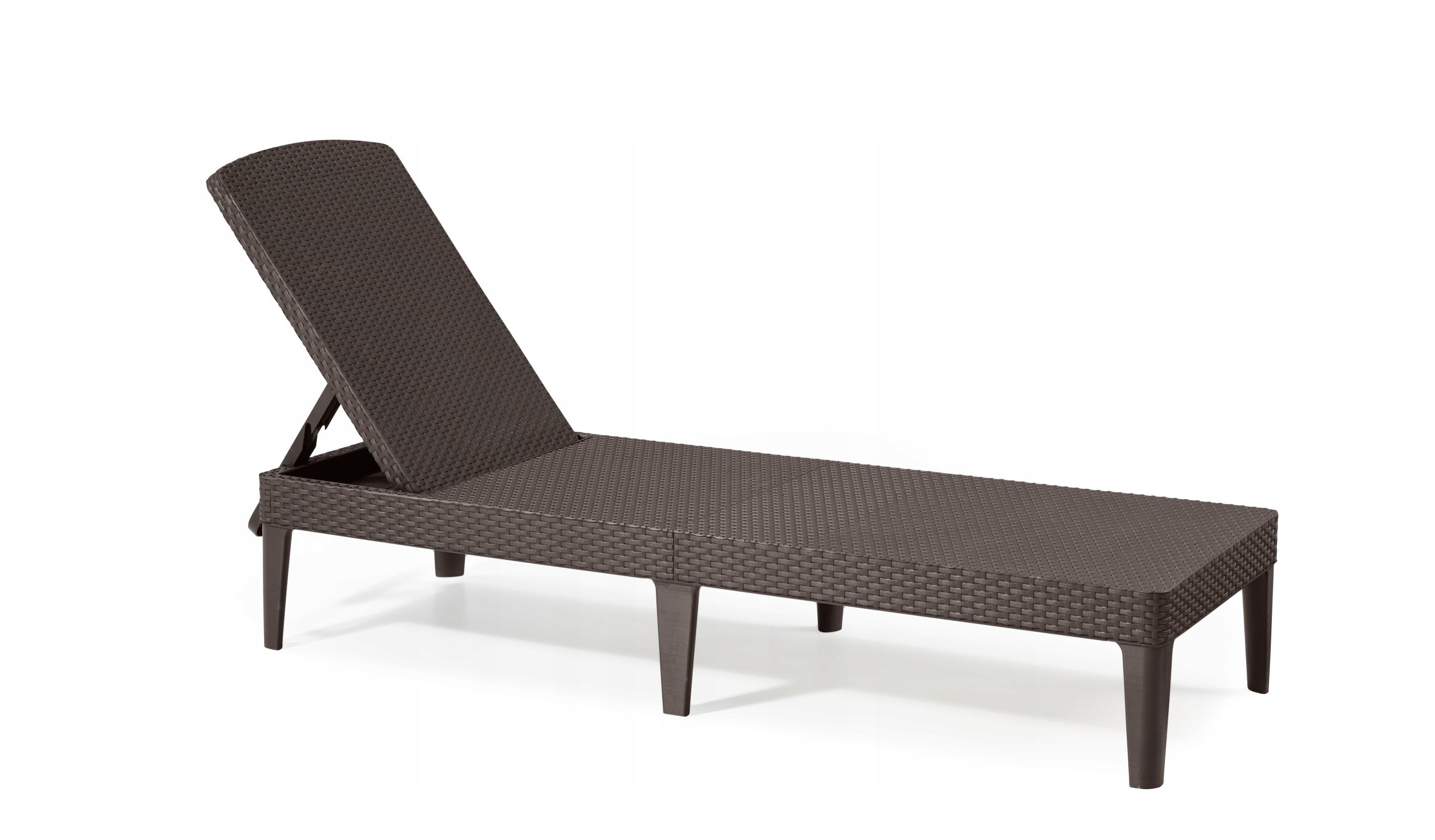 Keter Chaise Longue Sdraio Lettino Prendisole Stile Rattan Marrone ...
