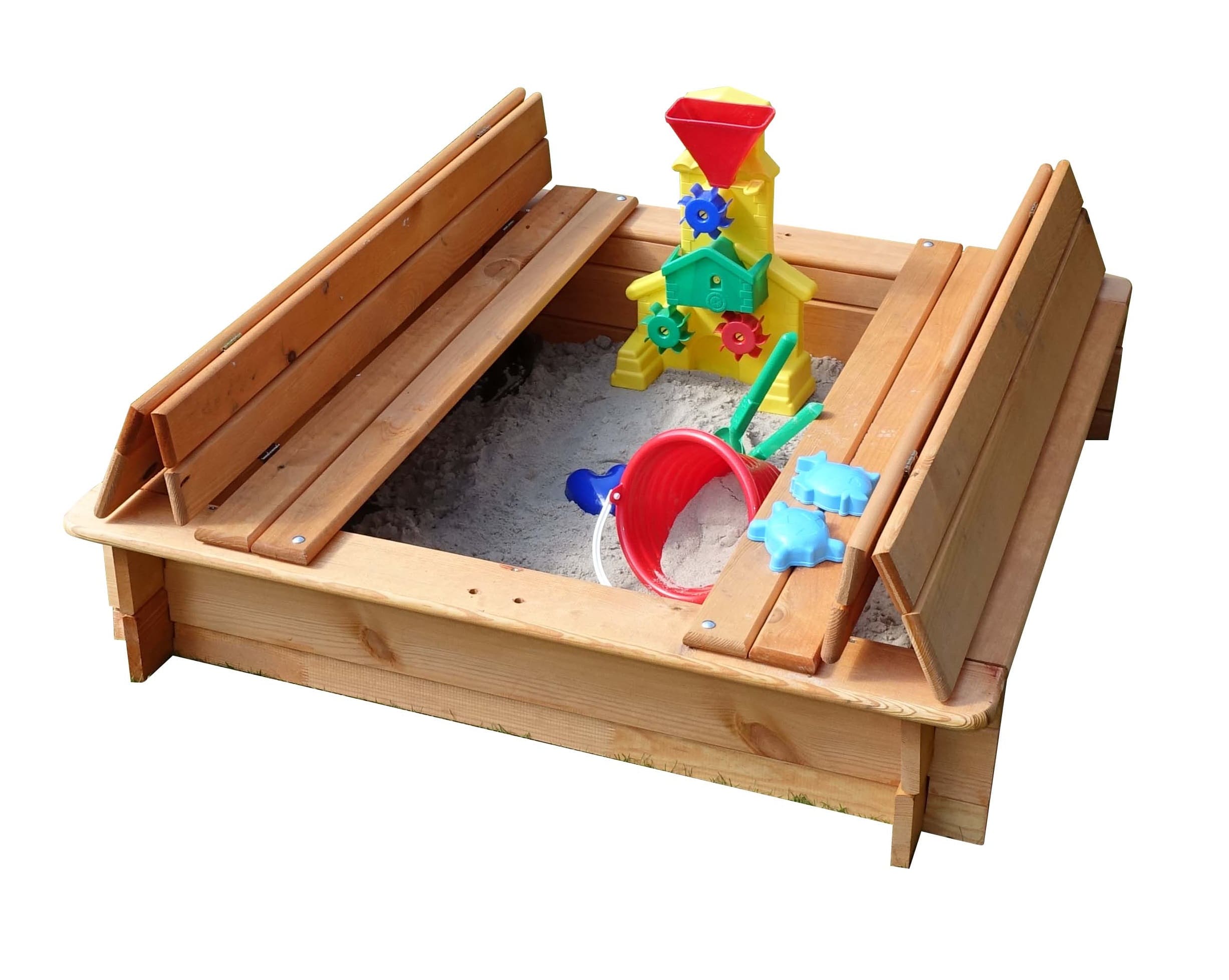 Bac à sable Donald 100 avec couvercle rabattable | Leroy Merlin