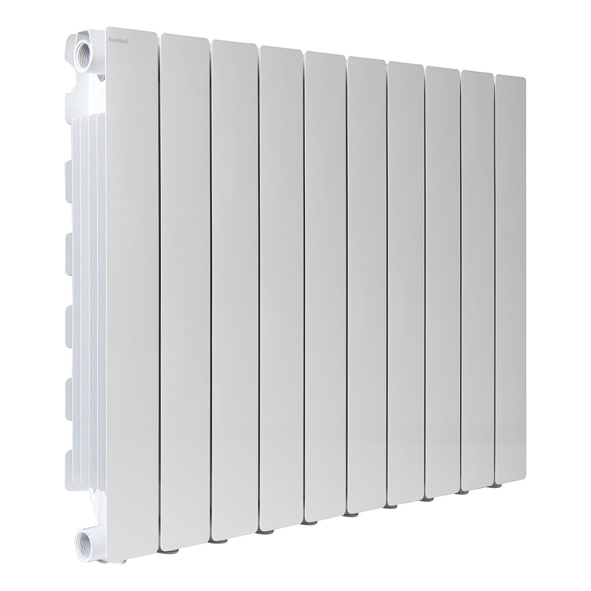 Radiador de aluminio BLITZ SUPER B4 H800 de 4 elementos, color blanco ...