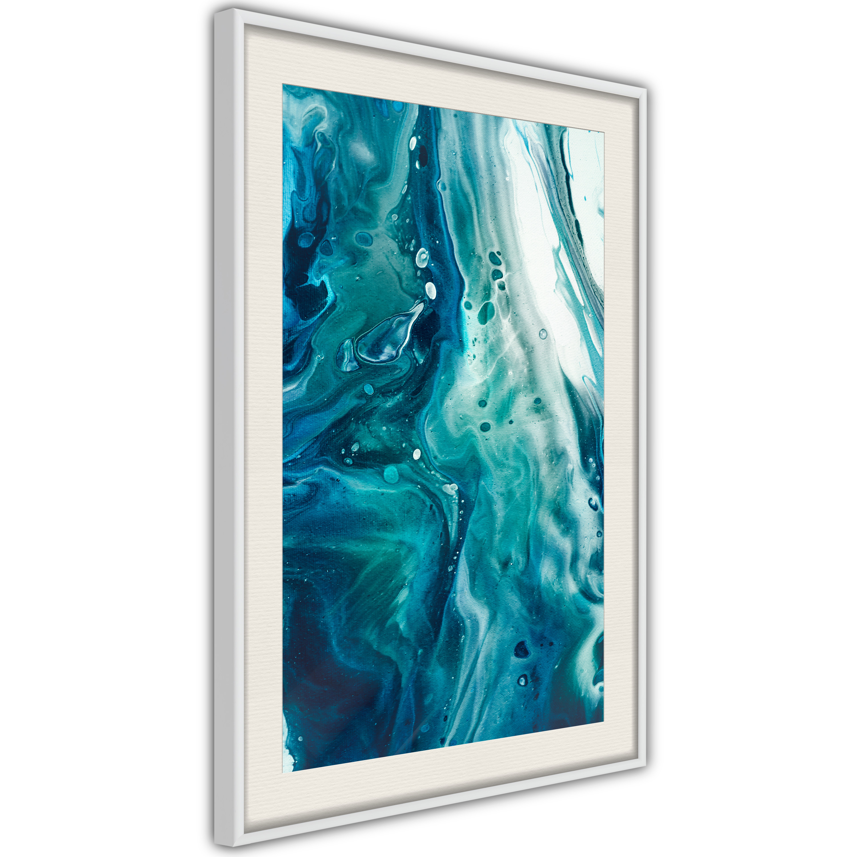 Poster et affiche - Acrylic Pouring II 40x60 cm | Leroy Merlin