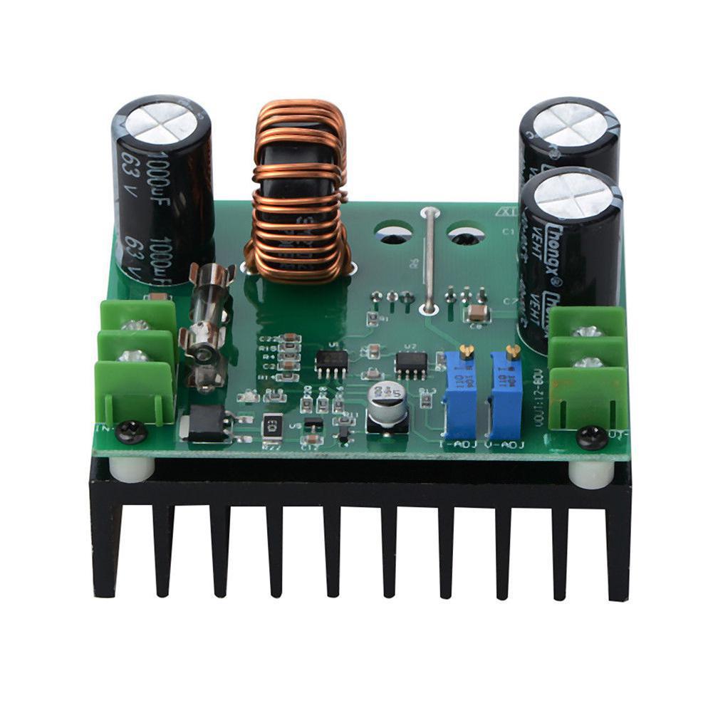 DC 12V-60V to 12V 24V 36V 48V 80V 10A/600W Boost Converter Power Supply ...