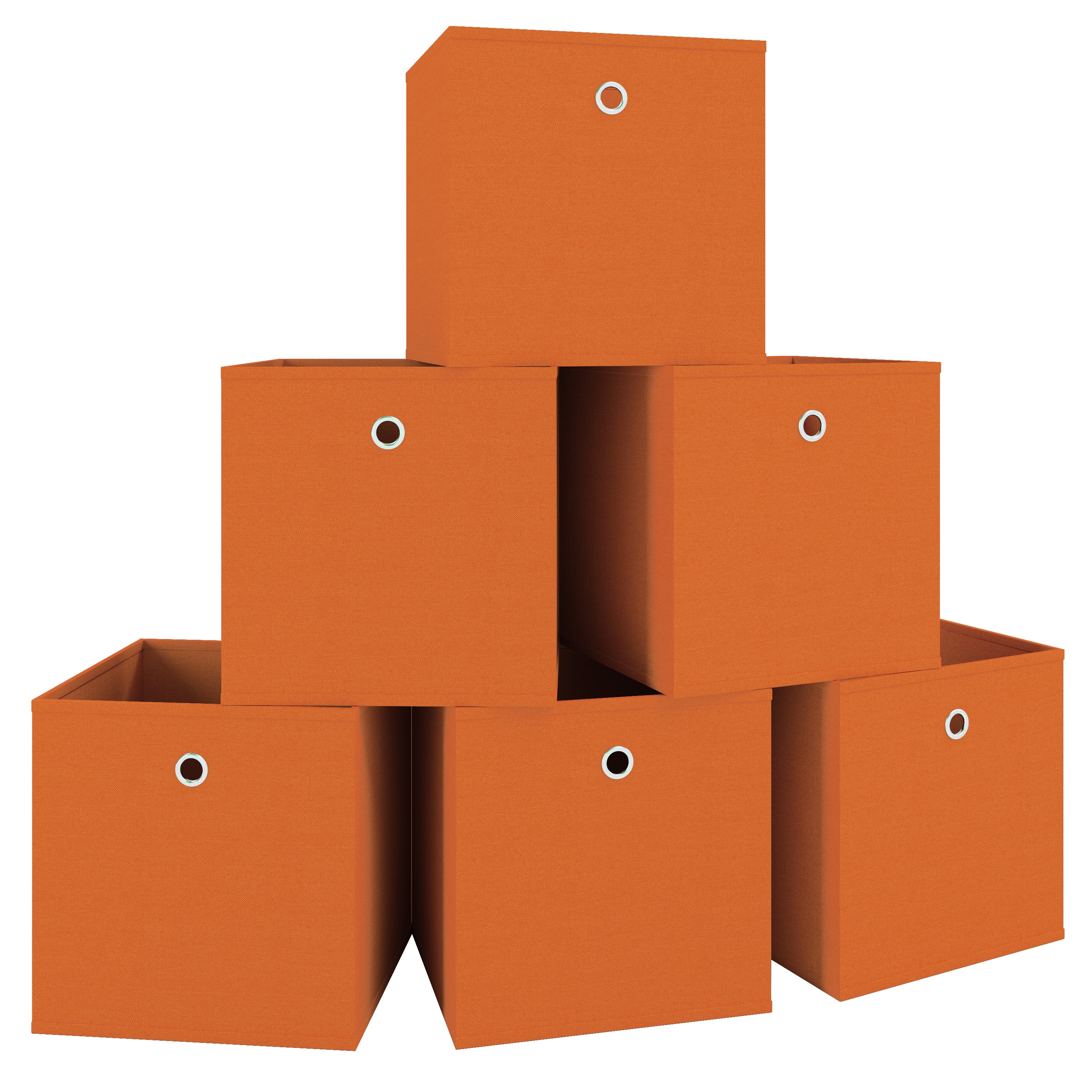 Caja de almacenamiento Boxas Naranja 0 | Leroy Merlin