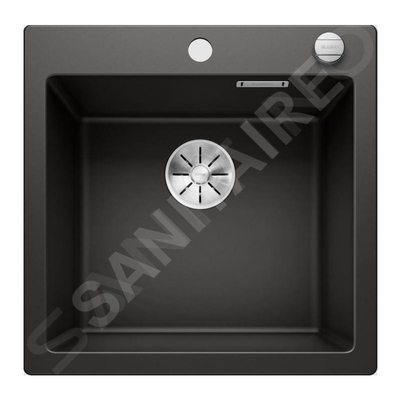 Blanco Pleon 5 - Évier en silgranit, 515x510 mm, avec commande de ...