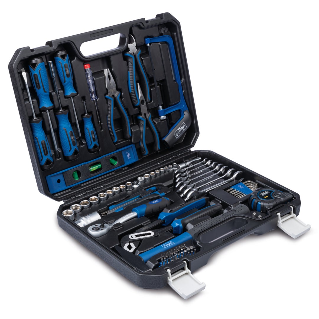 Scheppach Coffret multi outils WZK120 – Mallette à outils – 97 outils ...
