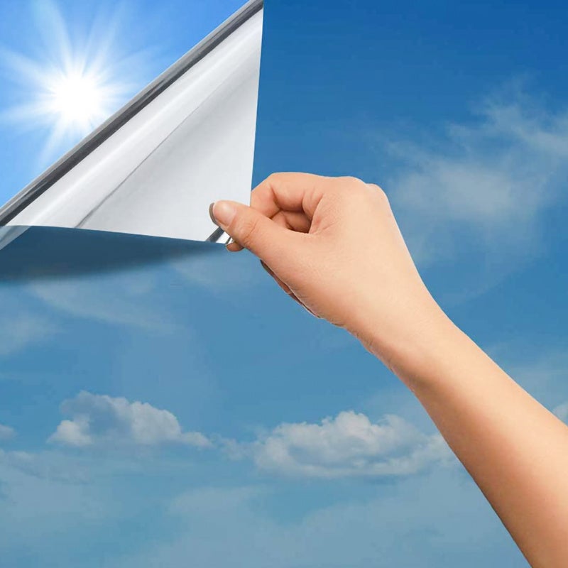 2x Film Anti Regard Fenetre Adhesif Tain pour Vitre Unique Protection ...