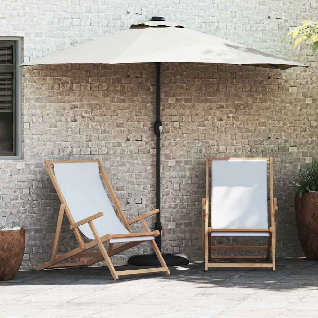 Maison Exclusive - Parasol de jardin Sable 294 x 150 x 224 cm Polyester ...