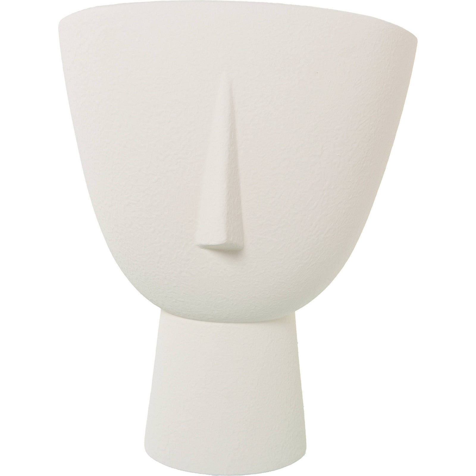 Vase design élégant en céramique blanche pour intérieur moderne 29 x 29 ...