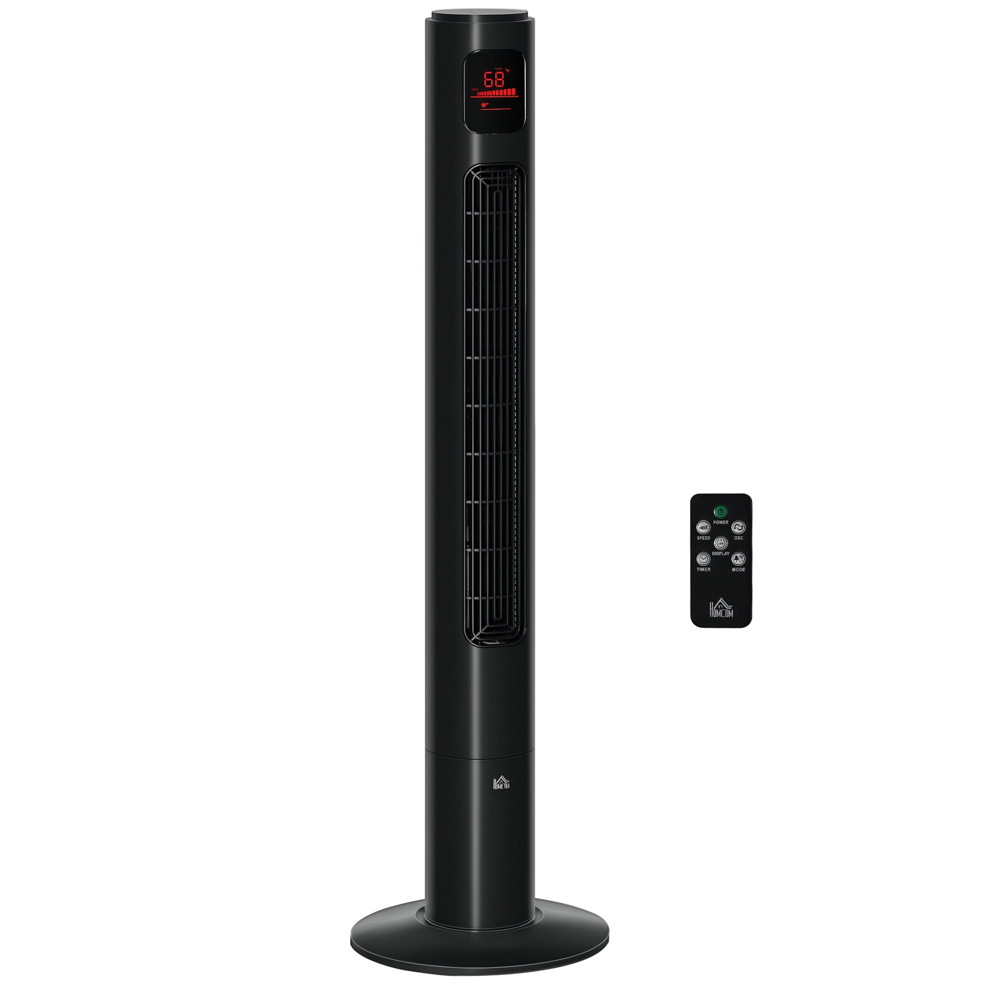 Ventilador de torre oscilante de 70° con temporizador de 12 horas ...