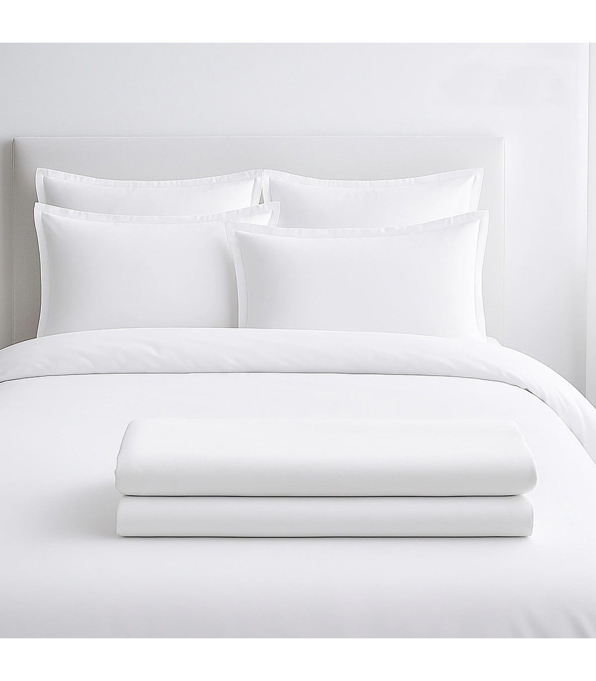 Housse de Couette Hôtel Coton-Poly 144f | 1 u. Lit 180/200 (270x250 cm ...