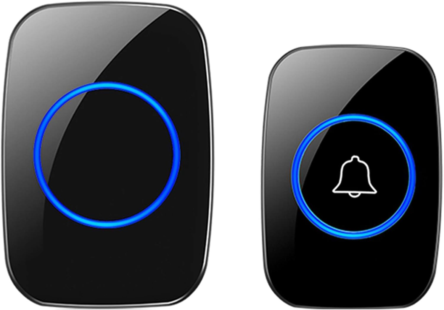 Sonnette Étanche sans Fil Carillon de Sonnette de Porte Intelligente à ...