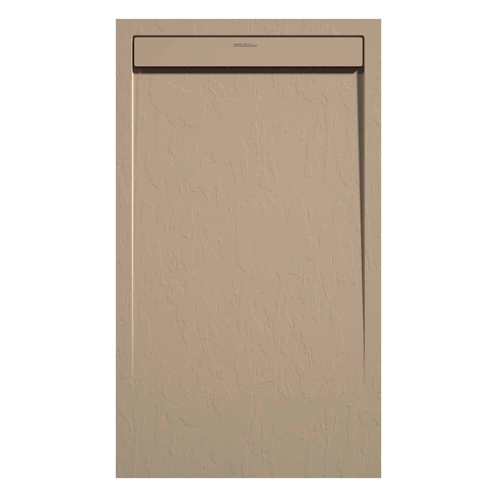 Piatto doccia Moka, finitura ardesia Stone SMART, griglia colorata ...