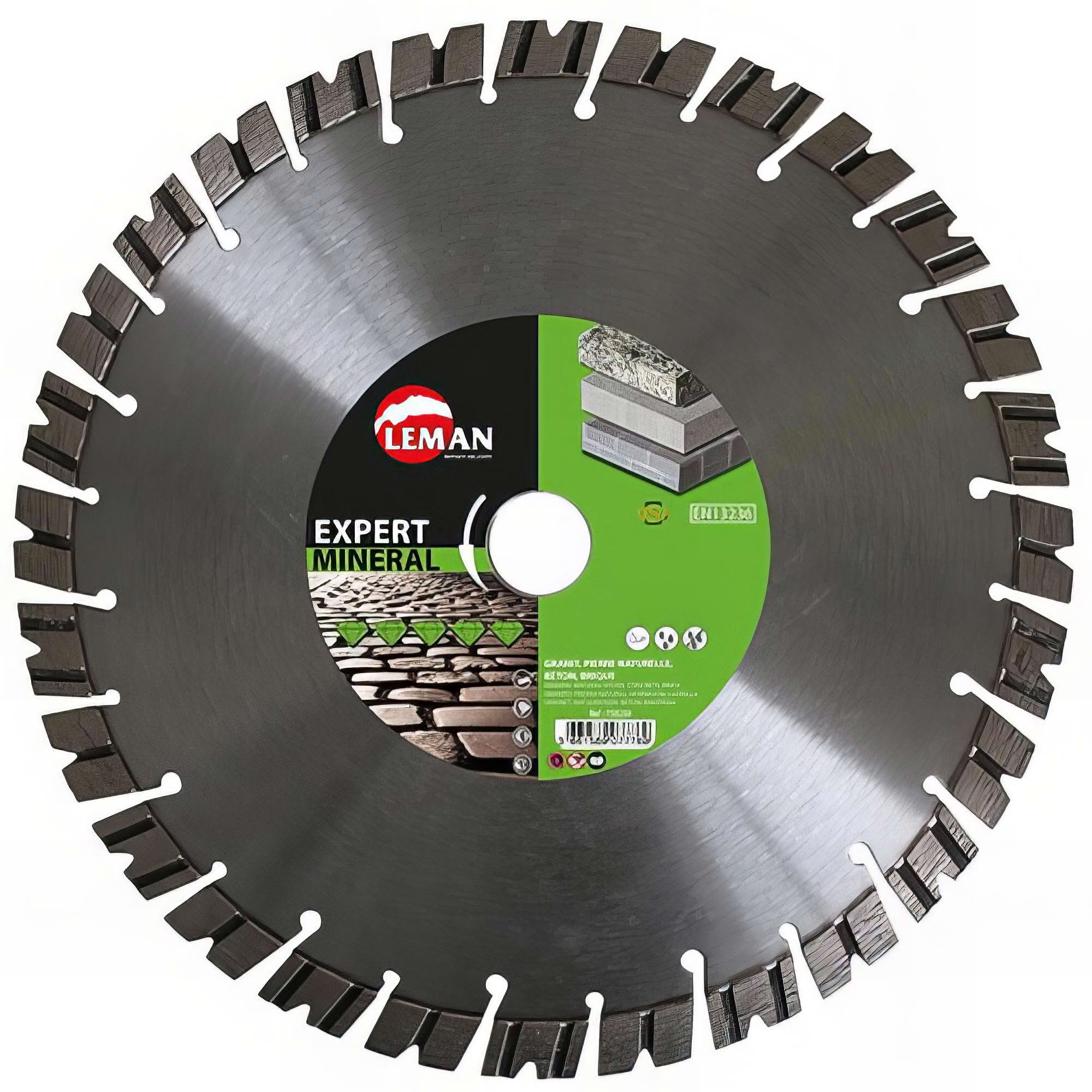 Disque diamant segment granit pierre naturelle 115x22,23x2,3mm Leman ...