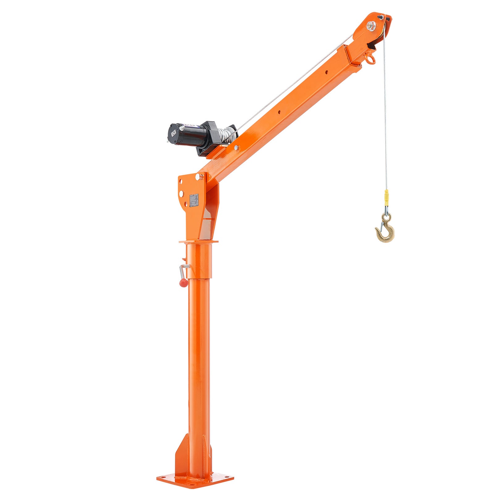 Grue électrique SucceBuy pour camionnette 1 100 lb, grue pliable montée ...