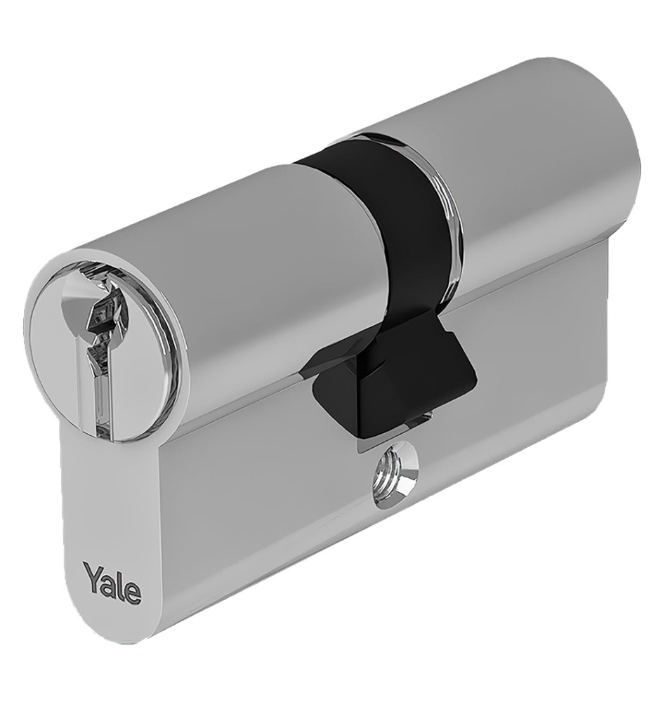 CYLINDRE DE FORME Y500 YALE CLÉS EN LAITON NICKELÉ 3 CAME DIN MM 75 35 ...