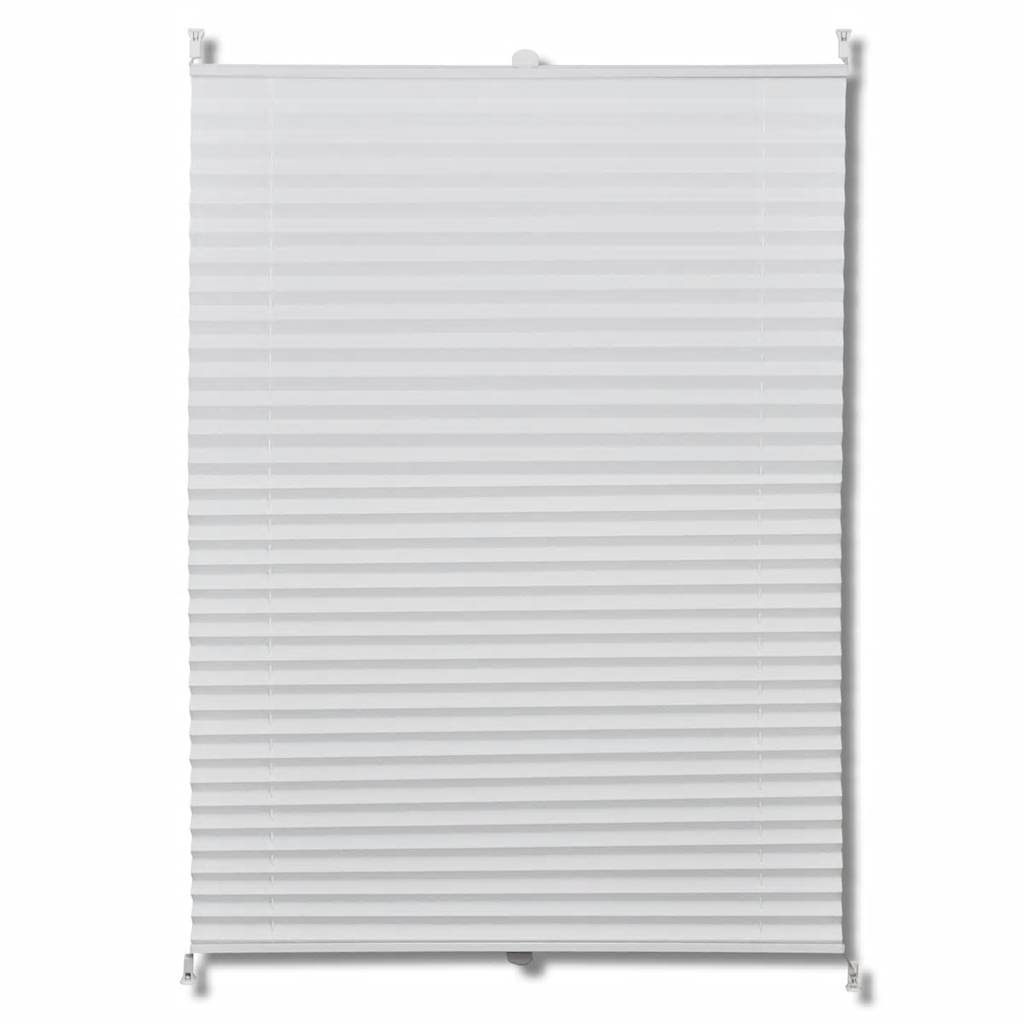 Store plissé | Store pliant 40x100 cm Blanc CFW482798 | Leroy Merlin