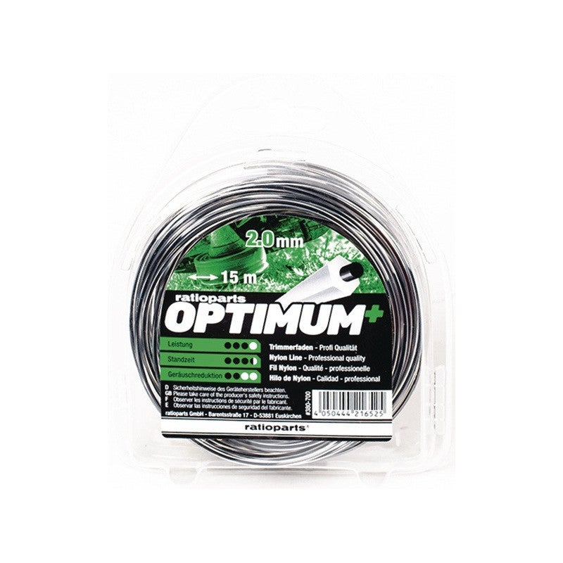 Fil de nylon Épaisseur de fil optimale 2,0 mm Longueur du fil 15 m ...