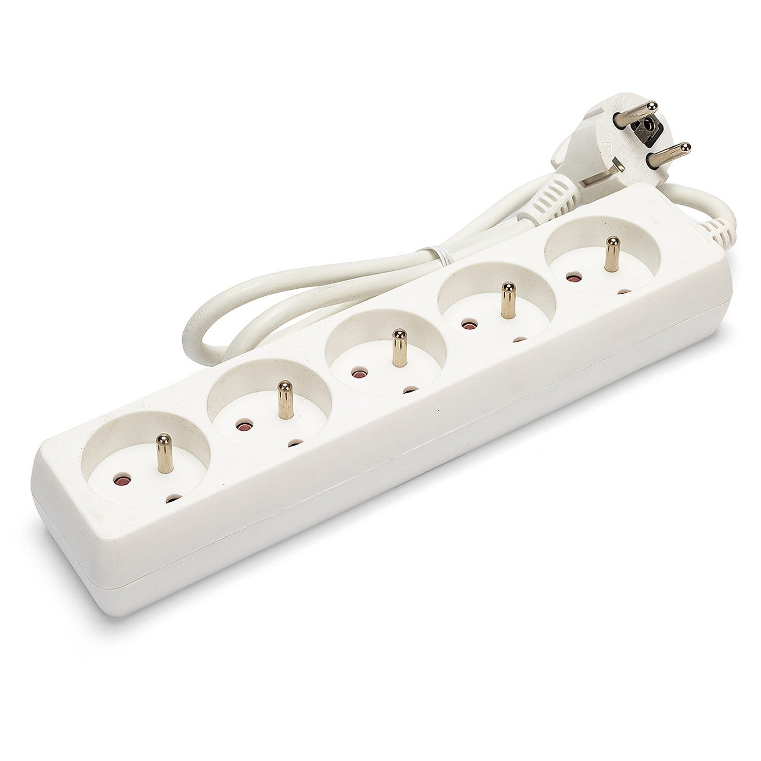 Bloc multiprise 5x16A, 1m H05VV-F3G1.0MM2, CE & NF | Leroy Merlin