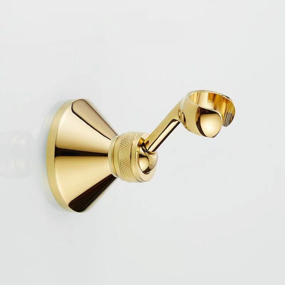 (Or)Support De Douche Mural Support Mural Pour Douchette orientable 360 ...