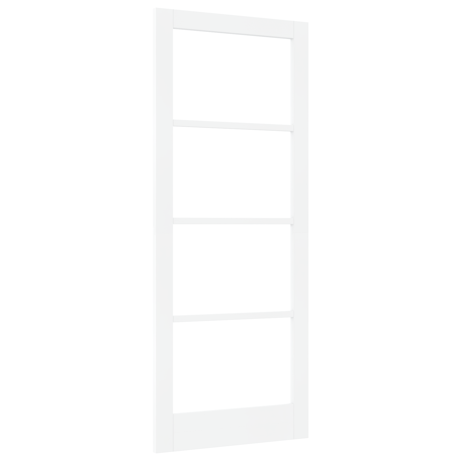 Porte intérieure | Porte d'entrée avec verre "ORKDAL" blanche 86x211x4 ...