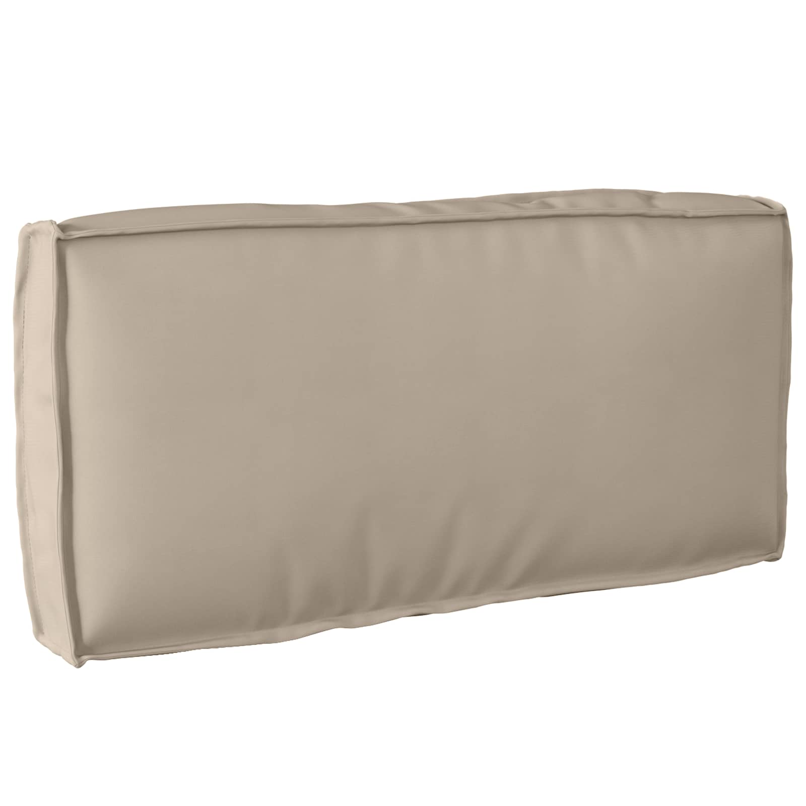 Cojín Taupé 80 x 40 x 12 cm Tela Oxford | Leroy Merlin