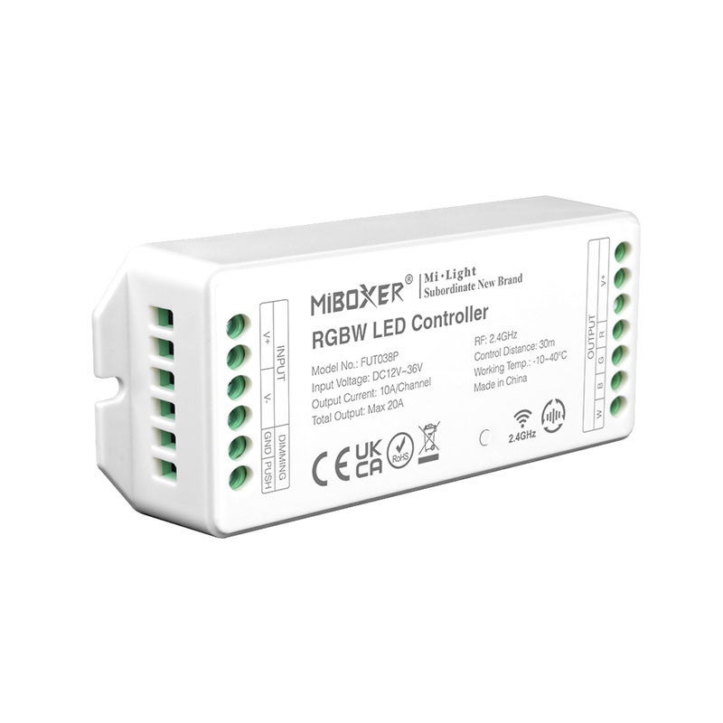 Controller LED DC12/36V 10A/Ch RadioFrequency / Alexa / Google ...