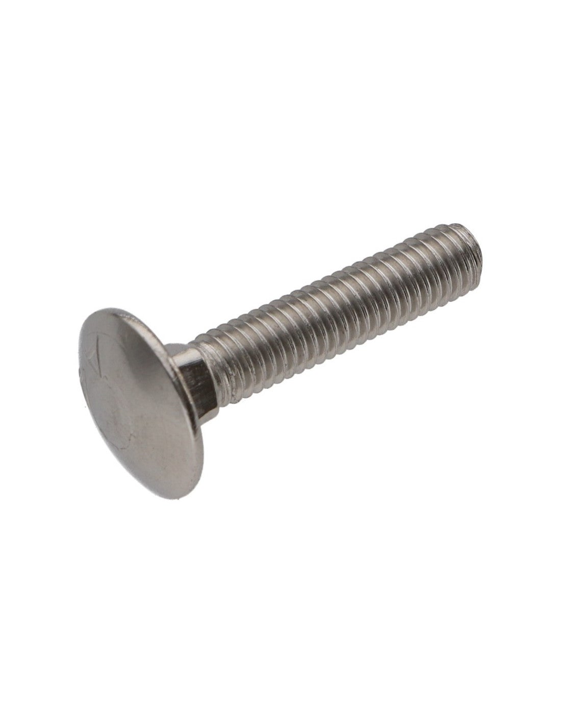 Vis métaux TRCC JAPY tête ronde collet carré Inox A4 M10X20 Filetage ...